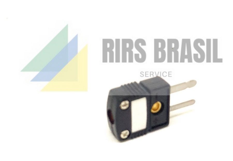 PLUG MINI CONECTOR MACHO TERMOPAR J SH4010 - RIRS Brasil - Resistências ...