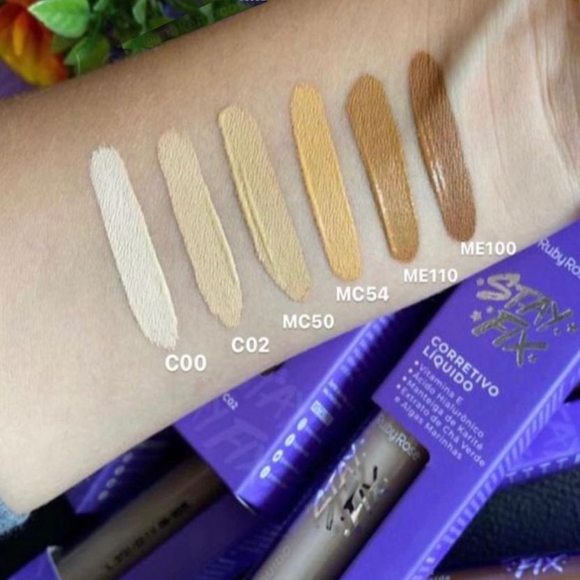 Corretivo Líquido Stay Fix - Ruby Rose - Make Lovely