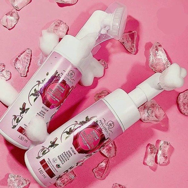 Mousse de Limpeza Micelar Rosa Mosqueta 150ML - Phállebeauty - Make Lovely