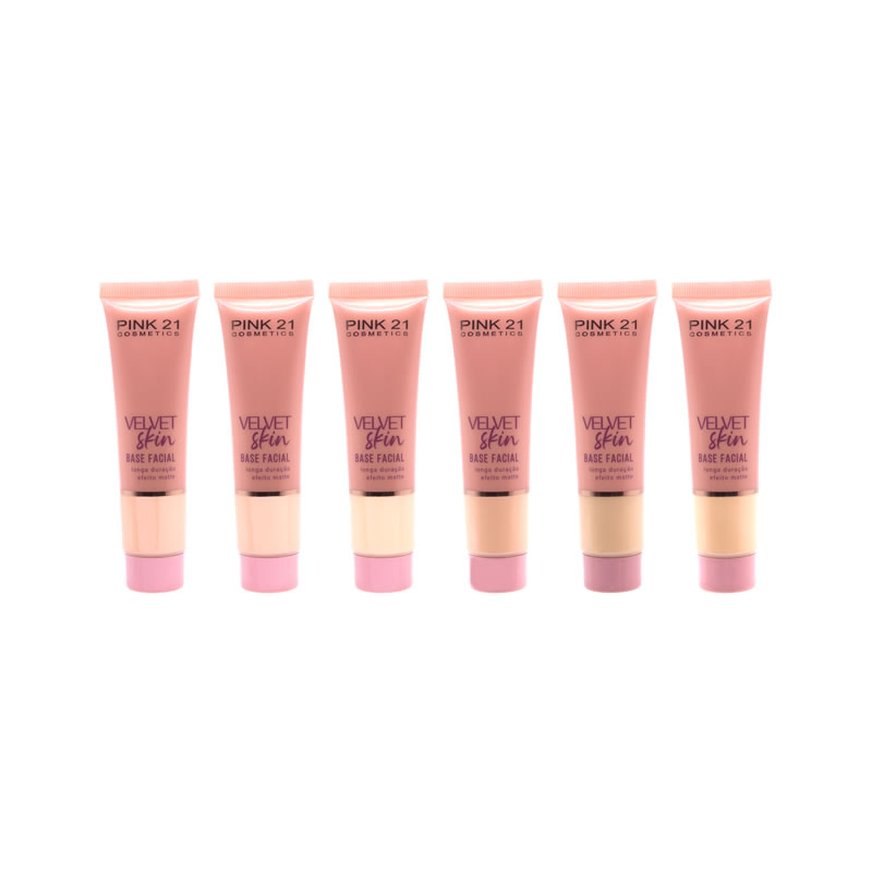 Base Liquida Velvet Skin-pink 21 - Make Lovely