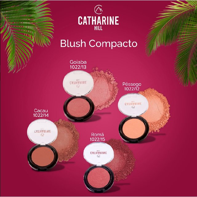 Blush Compacto Alta Pigmentação 5g - Catharine Hill - Make Lovely