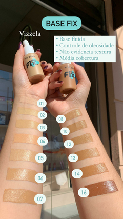 Base Fluída Fix - Vizzela - Make Lovely