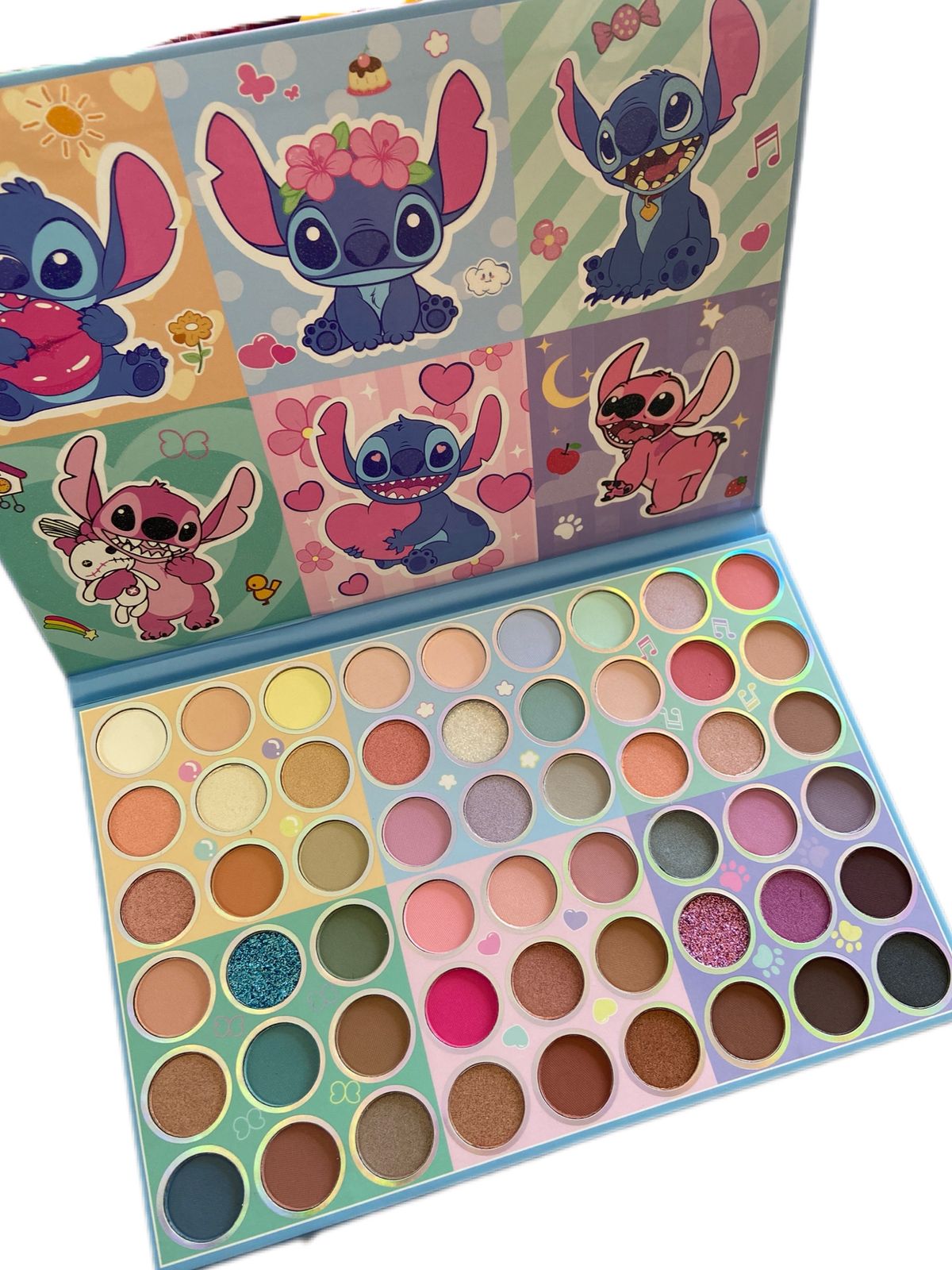 Paleta De Sombras Stitch 54 Cores - Make Lovely