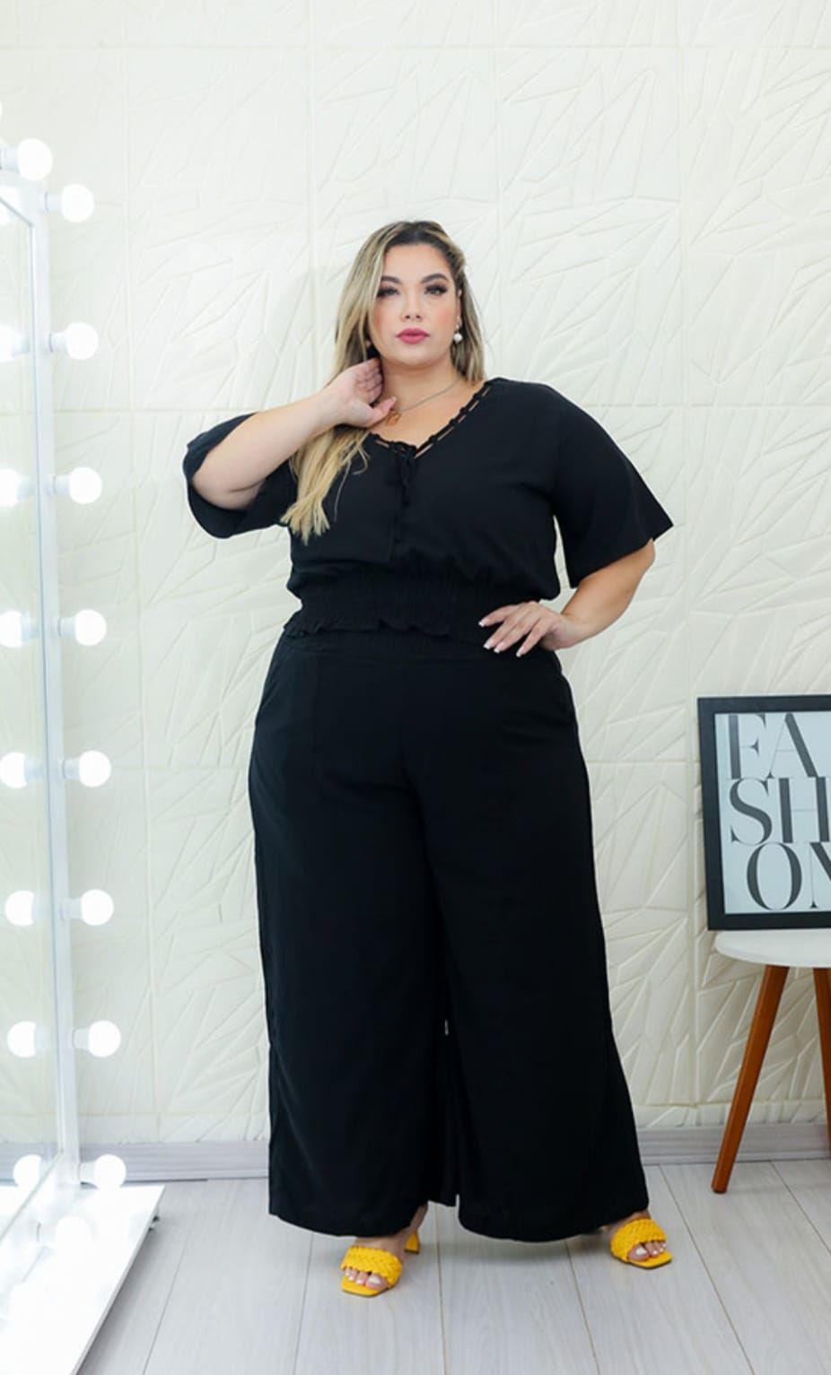Conjunto Ingrid Plus Size - www.redomafashion.com.br