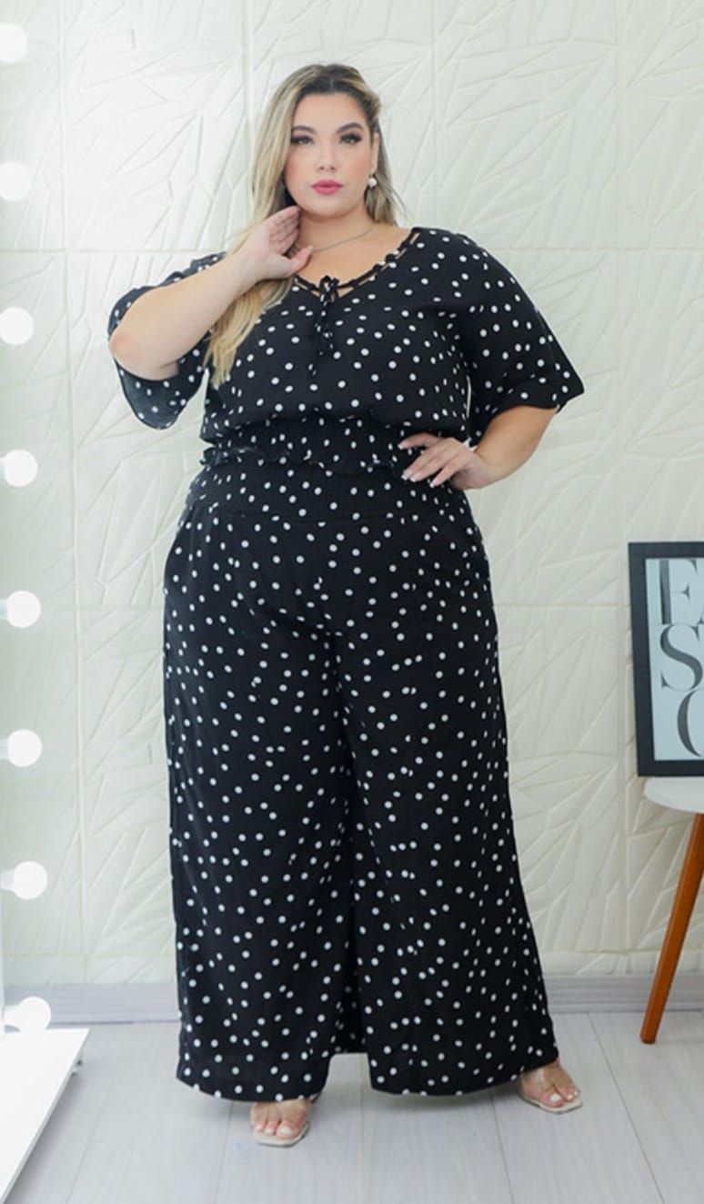 Conjunto Ingrid Plus Size - www.redomafashion.com.br