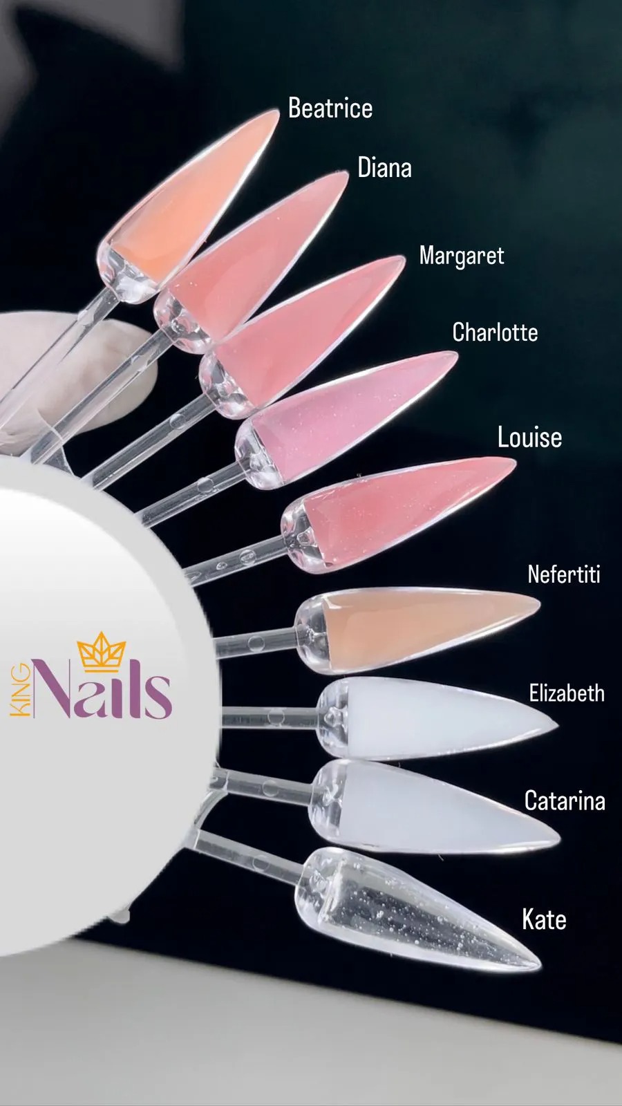 Builder Gel Cores Variadas 15g - King Nails - Oba Cílios