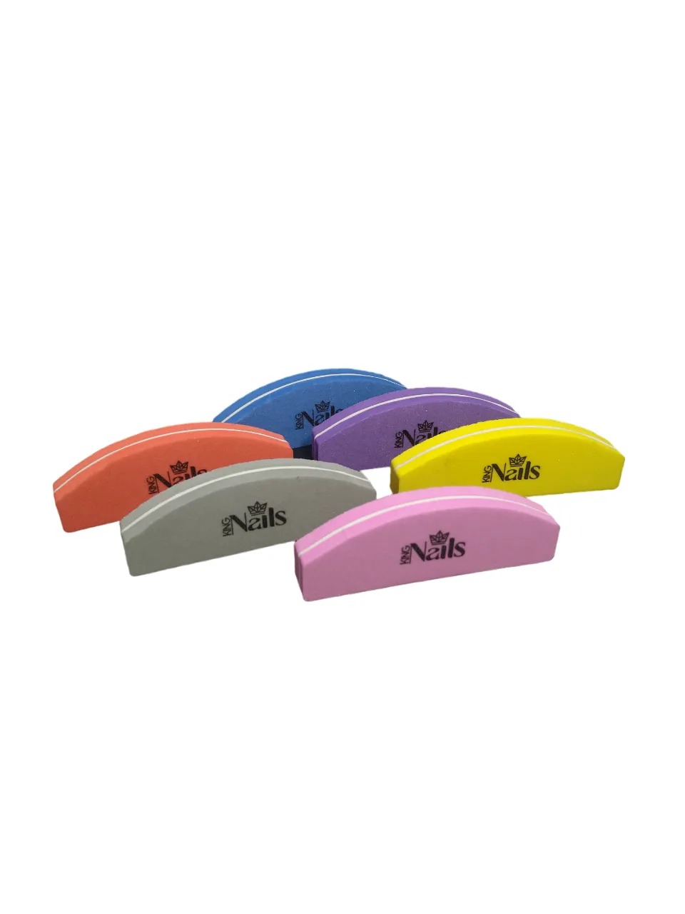 Mini Lixa Buffer Polidora Polidora Colorida- King Nails - Oba Cílios