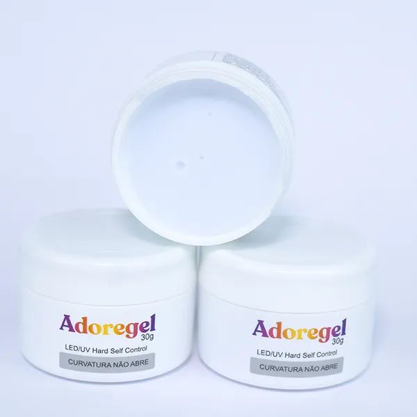 Adoregel - Gel 3 em 1 para Alongamento de Unhas 30g - Oba Cílios