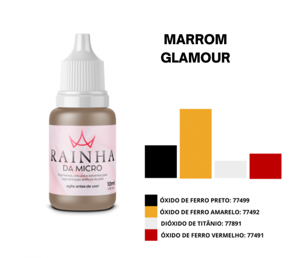 Kit Rainha da Micro c/ 4 pigmentos - Oba Cílios