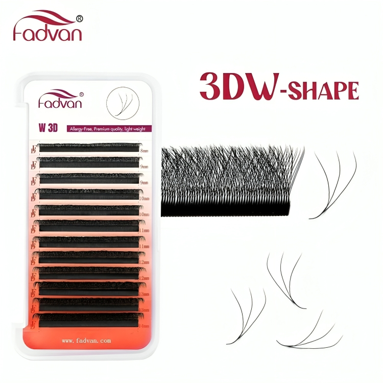 Cilios Fadvan 3Dw Curvatura M/L/L+ Volume Egipcio - ( Efeito Fox ...