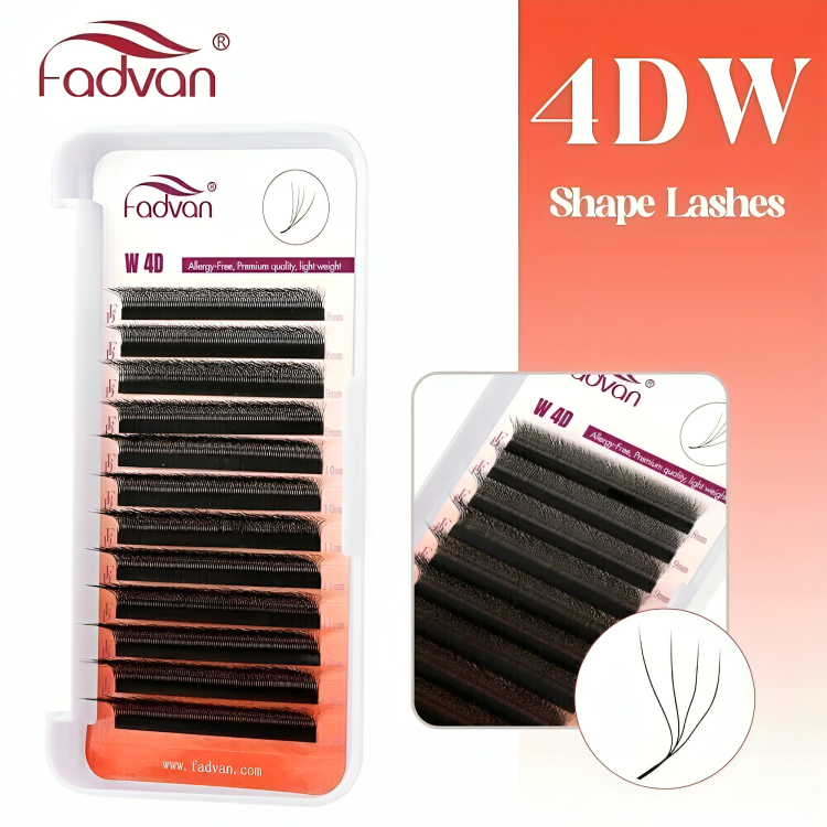 Cilios Fadvan 4Dw Volume Egipcio - Efeito Fox - Oba Cílios