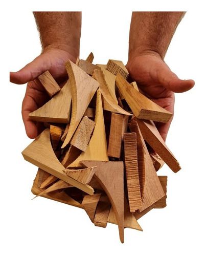 Lenha Madeira Em Lascas Saco 5 Kg - Gold Plant