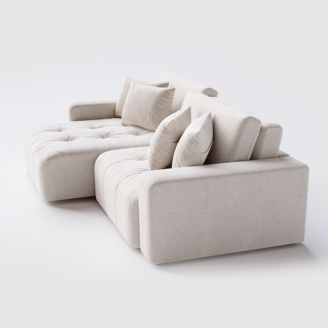 Sofá Duomo 2.96mt - Móveis & Decor - Design de Alto Padrão.