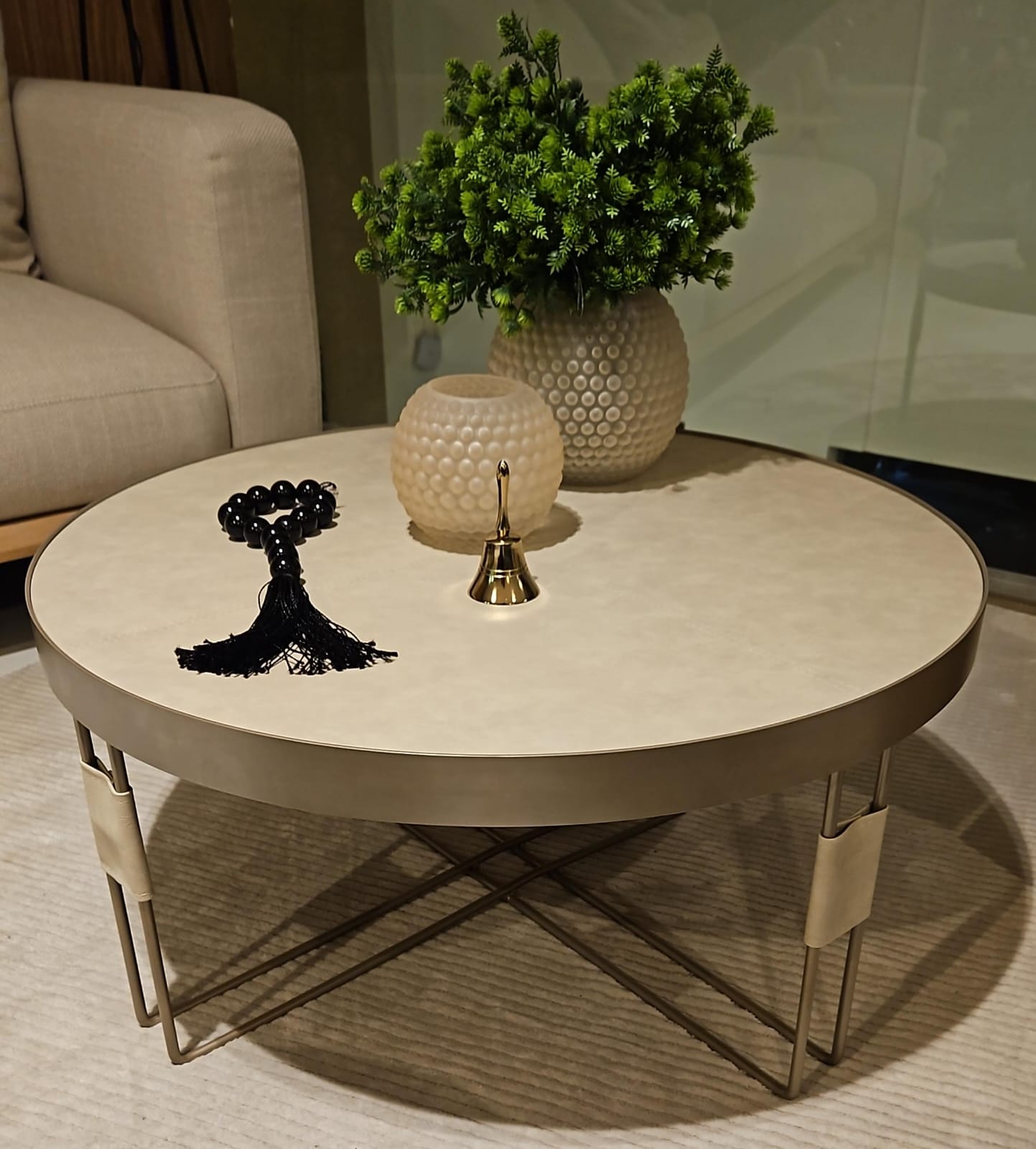 Mesa de Centro Wezen 80cm - Móveis & Decor - Design de Alto Padrão.