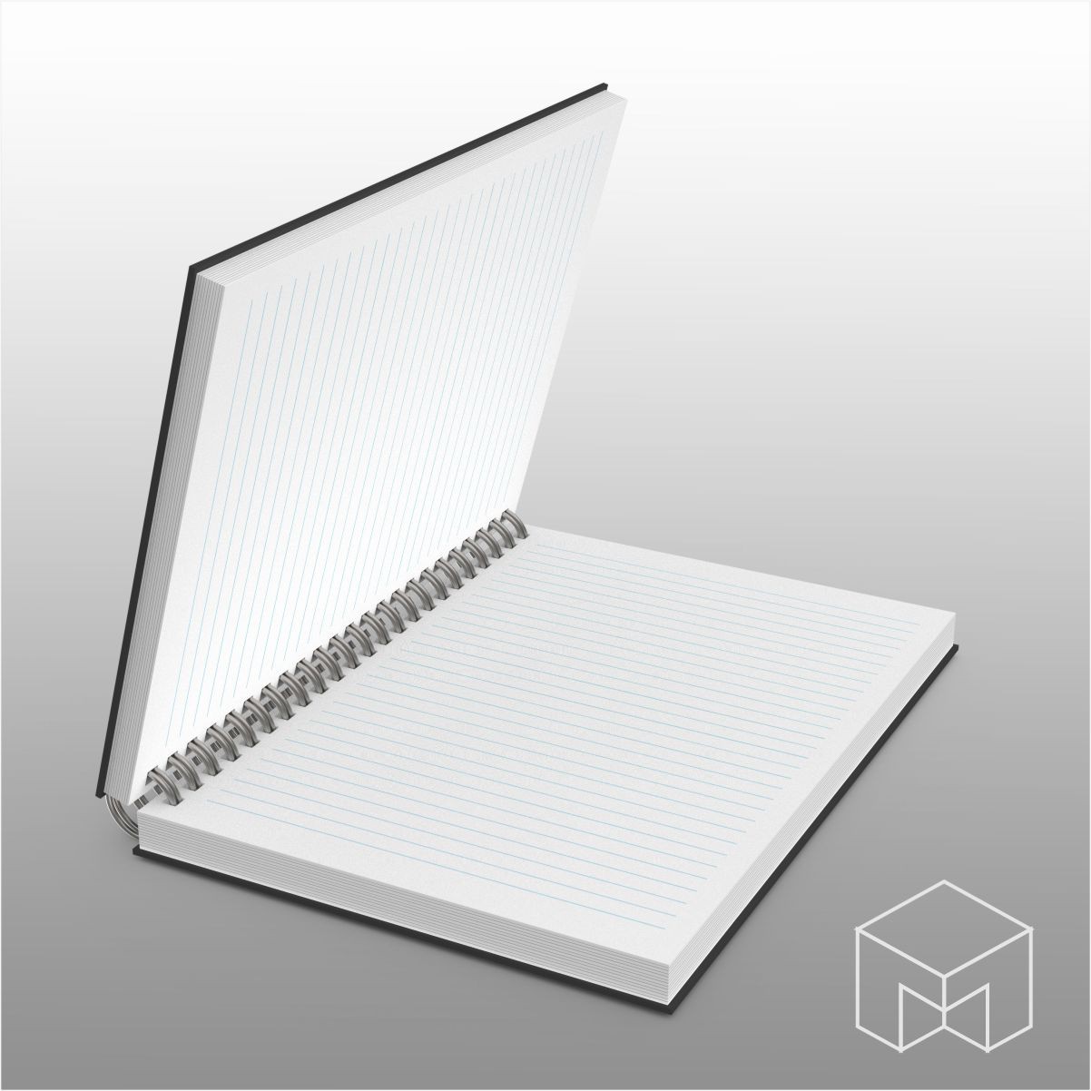 Caderno Capa Dura 120 Folhas - 13x21cm - 100 Unidades - Malires Gráfica
