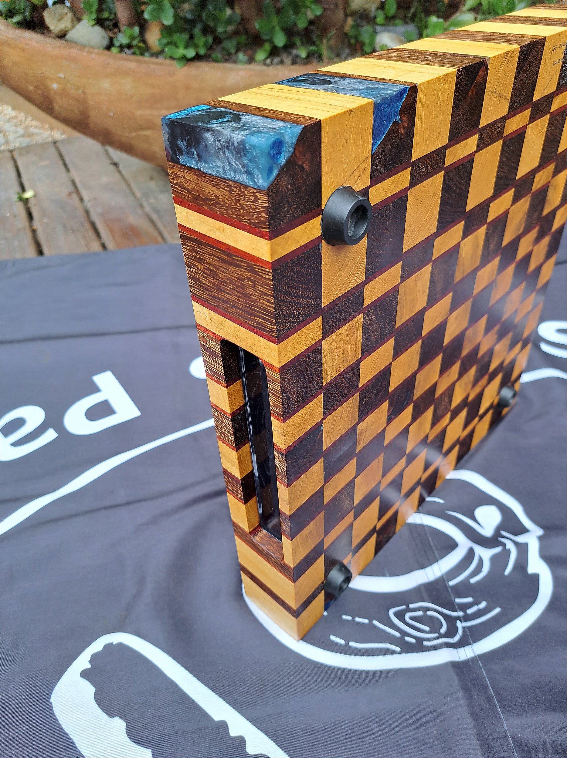 Tábua de corte N.º 091 - Original Woodcraft Arte em Madeira Maciça