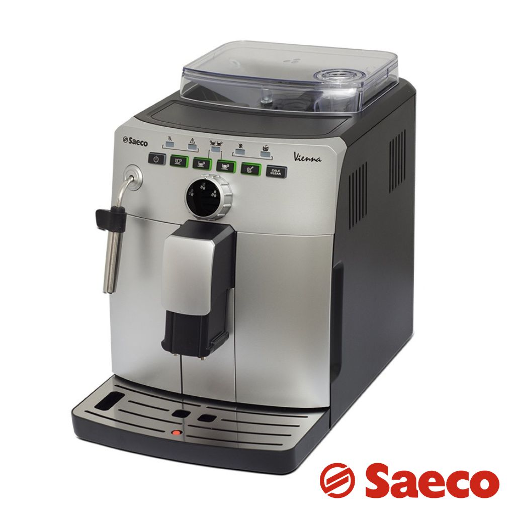 Maquina de cafe expresso saeco 127v vienna OCS prata ( seminova ) - Speed Coffee