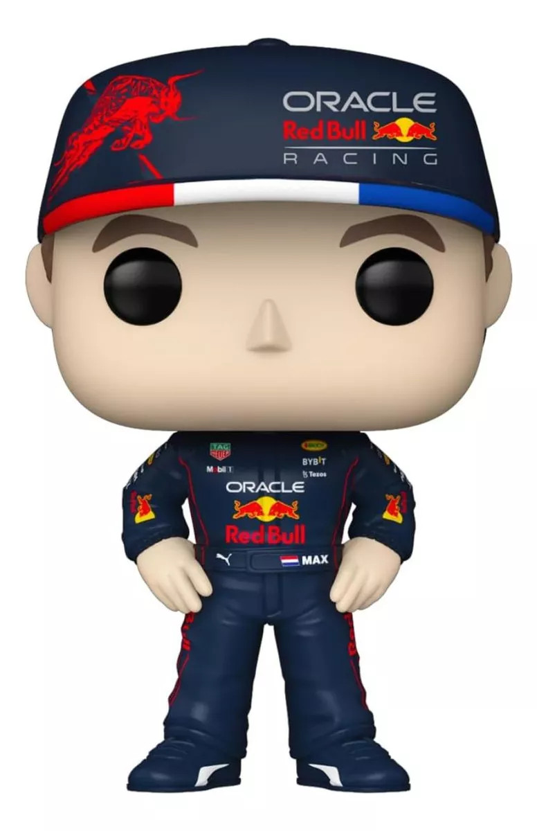 Funko Pop Max Verstappen #03 Pop! Racing F1 Red Bull Racing ...
