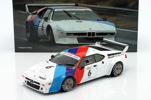 Miniatura Bmw M1 Procar Nelson Piquet 1975 1:18 - AutoMOTIVO Store