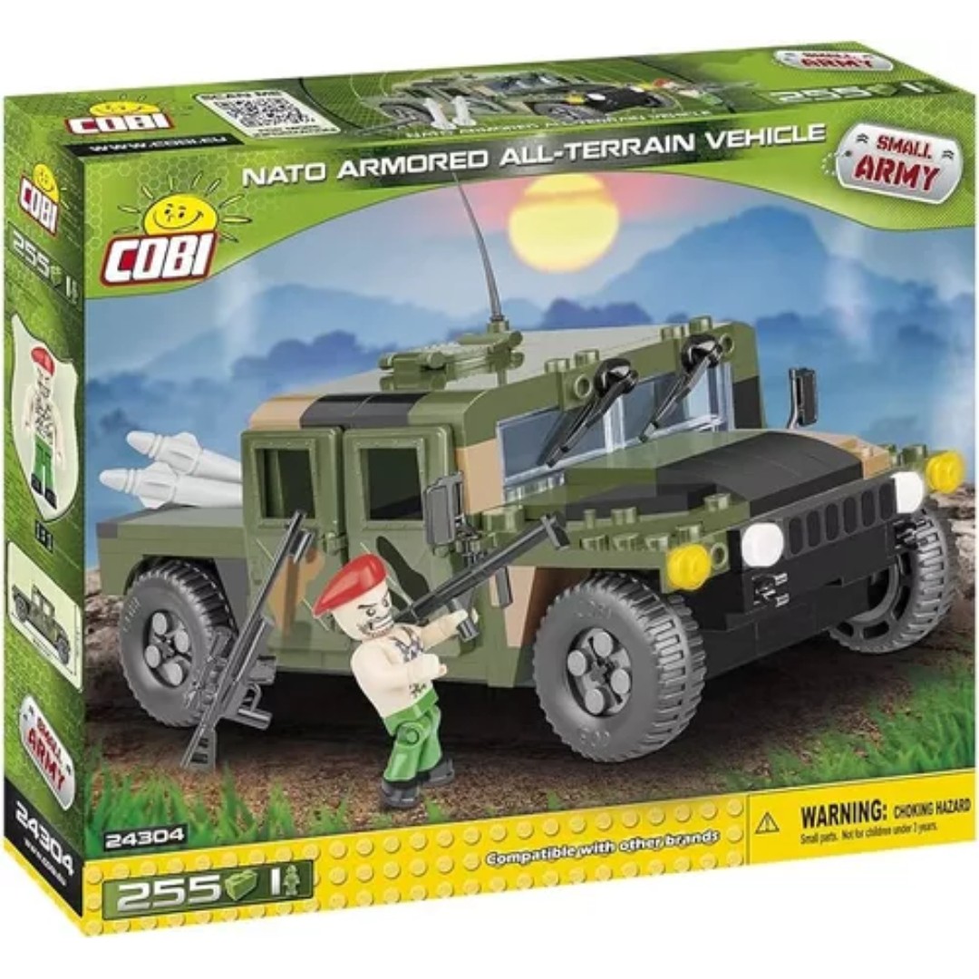 Miniatura Jeep Nato Armored Cobi Blocos De Montagem - 1/24 - AutoMOTIVO ...
