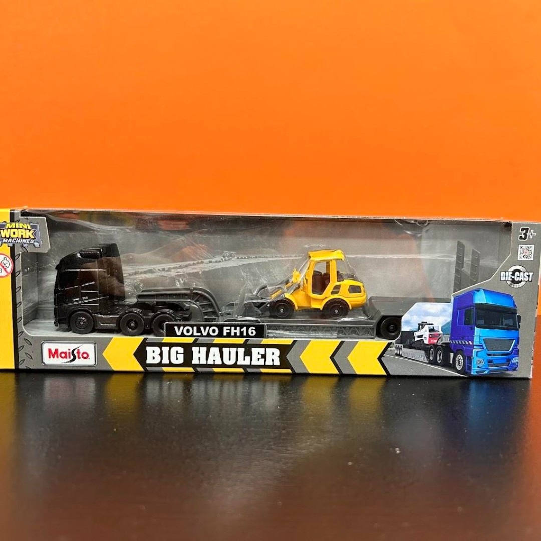 Miniatura Caminhão Volvo Fh16 - Maisto Big Hauler - AutoMOTIVO Store