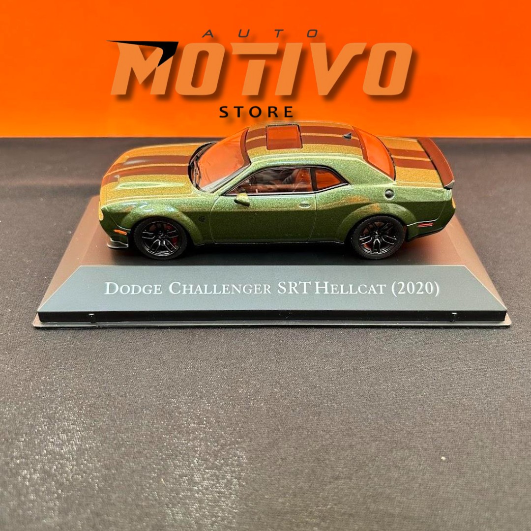 Miniatura carro Dodge Challenger STR Hellcat (2020) 1/43 - AutoMOTIVO Store