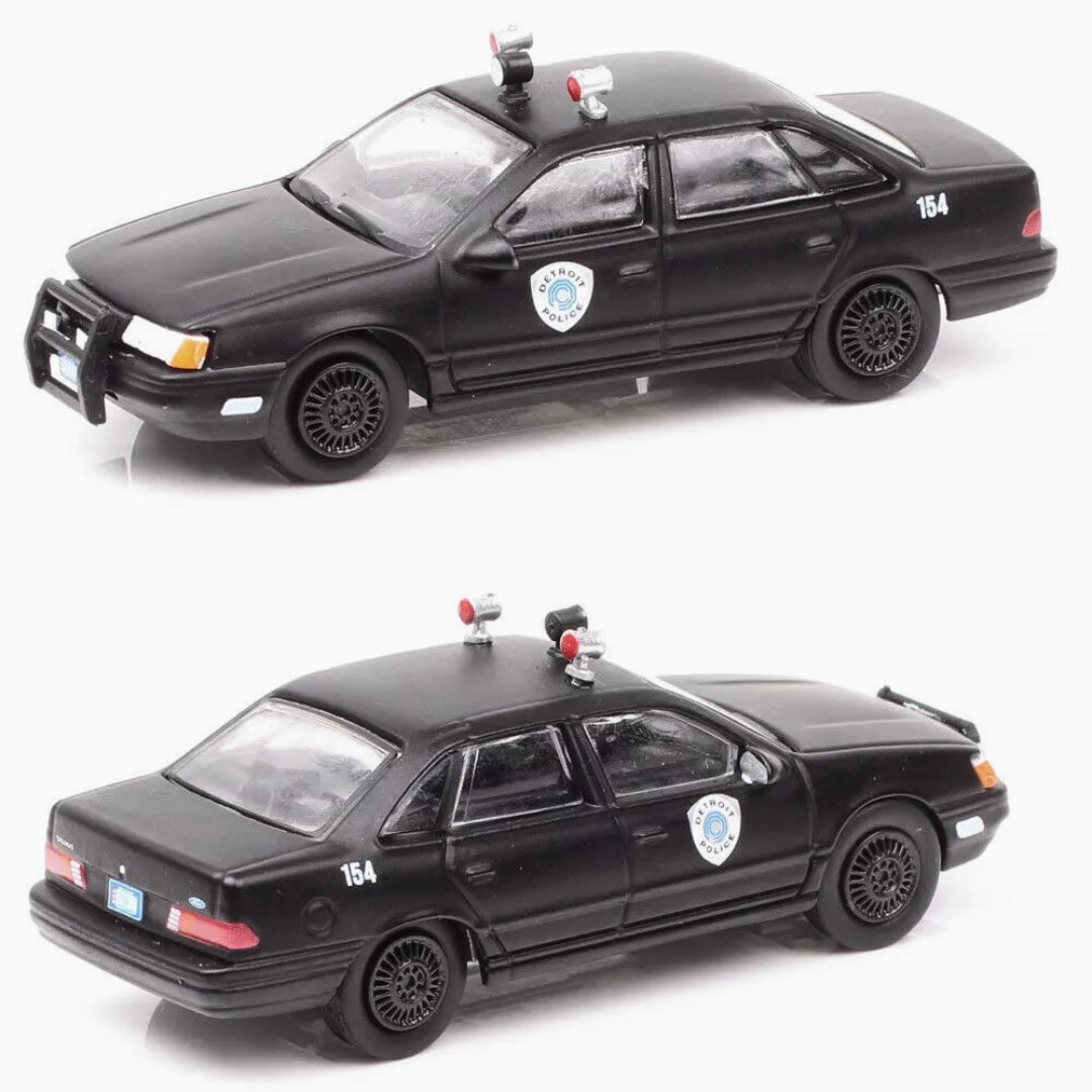 Miniatura carro Ford Taurus LX 1986 Robocop 1/64 - AutoMOTIVO Store