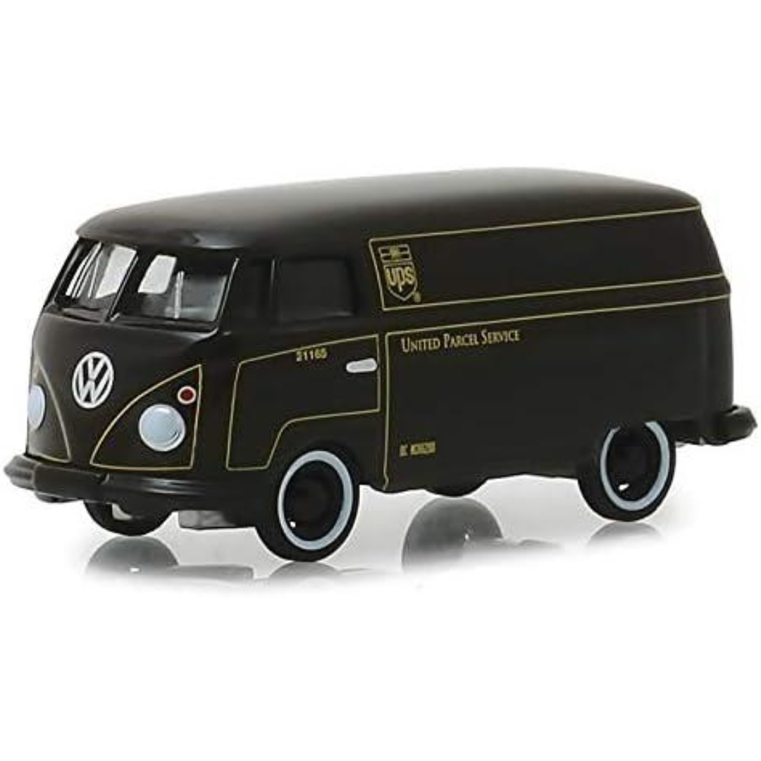 Miniatura carro Volkswagen UPS Panel Van 1/64 - AutoMOTIVO Store