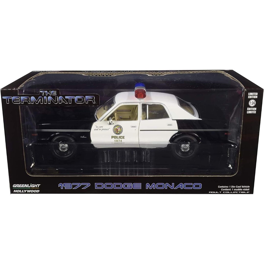Miniatura carro Dodge Monaco 1977 O Exterminador do Futuro 1/24 ...