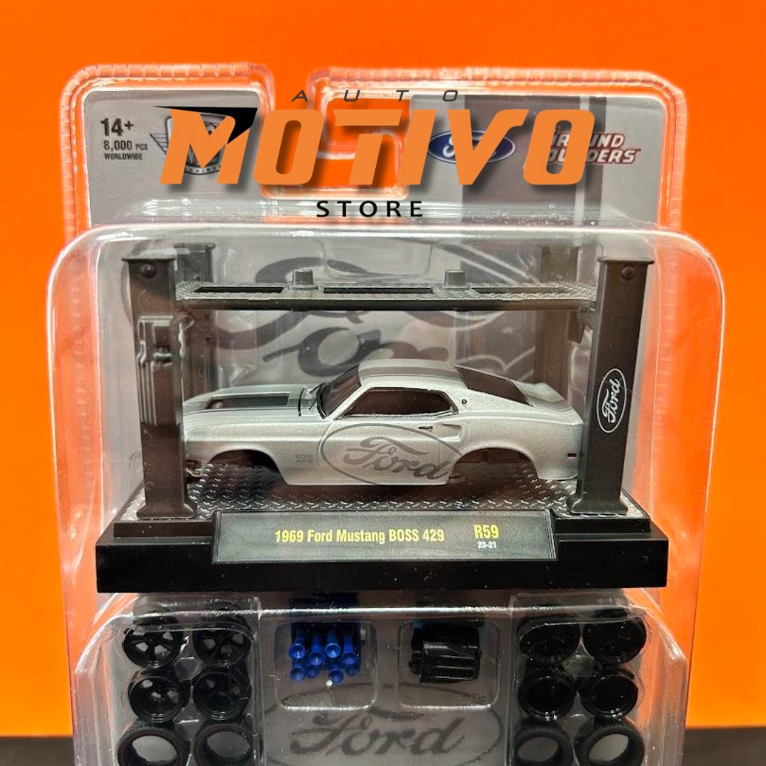 Kit mecanica Ford Mustang BOSS 429 1969 - 1/64 - AutoMOTIVO Store