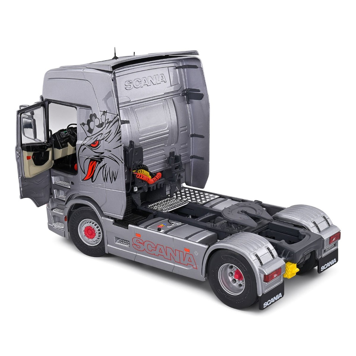 Miniatura caminhão Scania S580 Highline 2023 - 1/24 - AutoMOTIVO Store