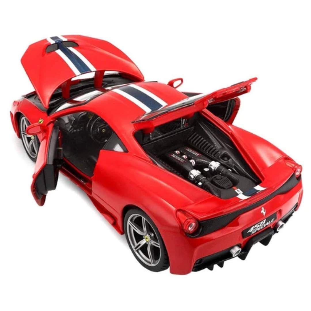 Miniatura carro Ferrari 458 Speciale - 1/18 - AutoMOTIVO Store