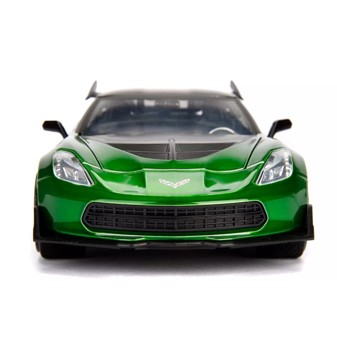 Miniatura Transformers Corvette Stingray Crosshair 1/24 - AutoMOTIVO Store