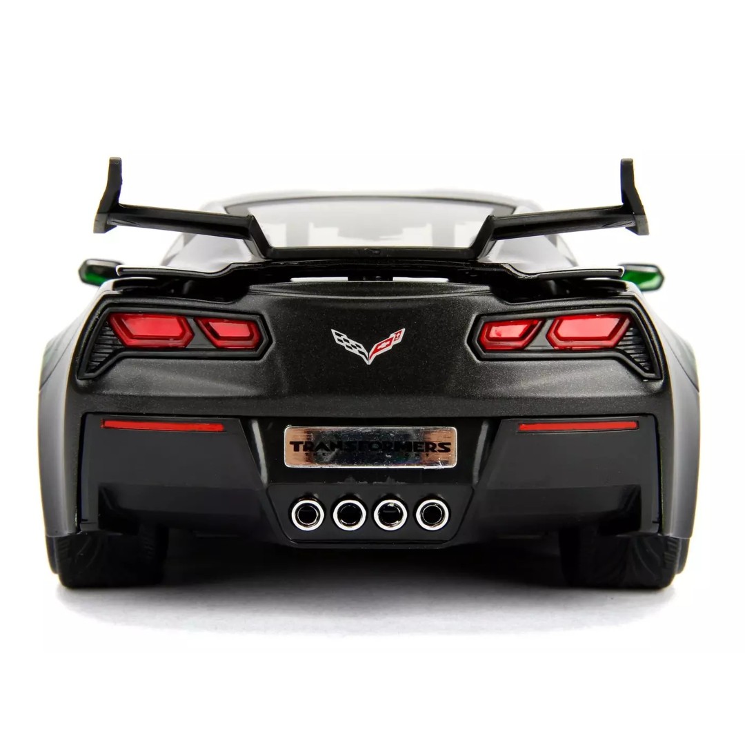Miniatura Transformers Corvette Stingray Crosshair 1/24 - AutoMOTIVO Store