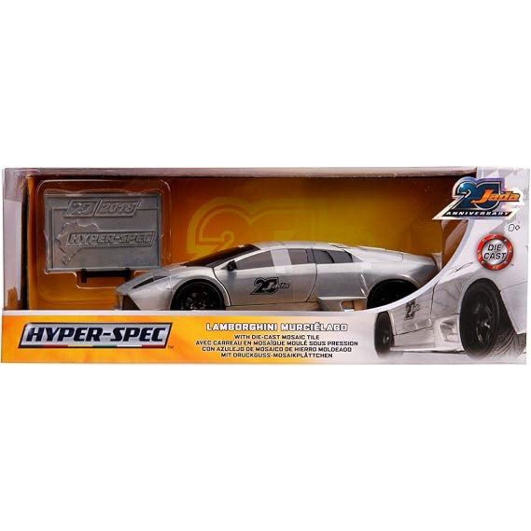 Miniatura Lamborghini Murcielago Hypersec Jada 20 anos 1/24 - AutoMOTIVO Store