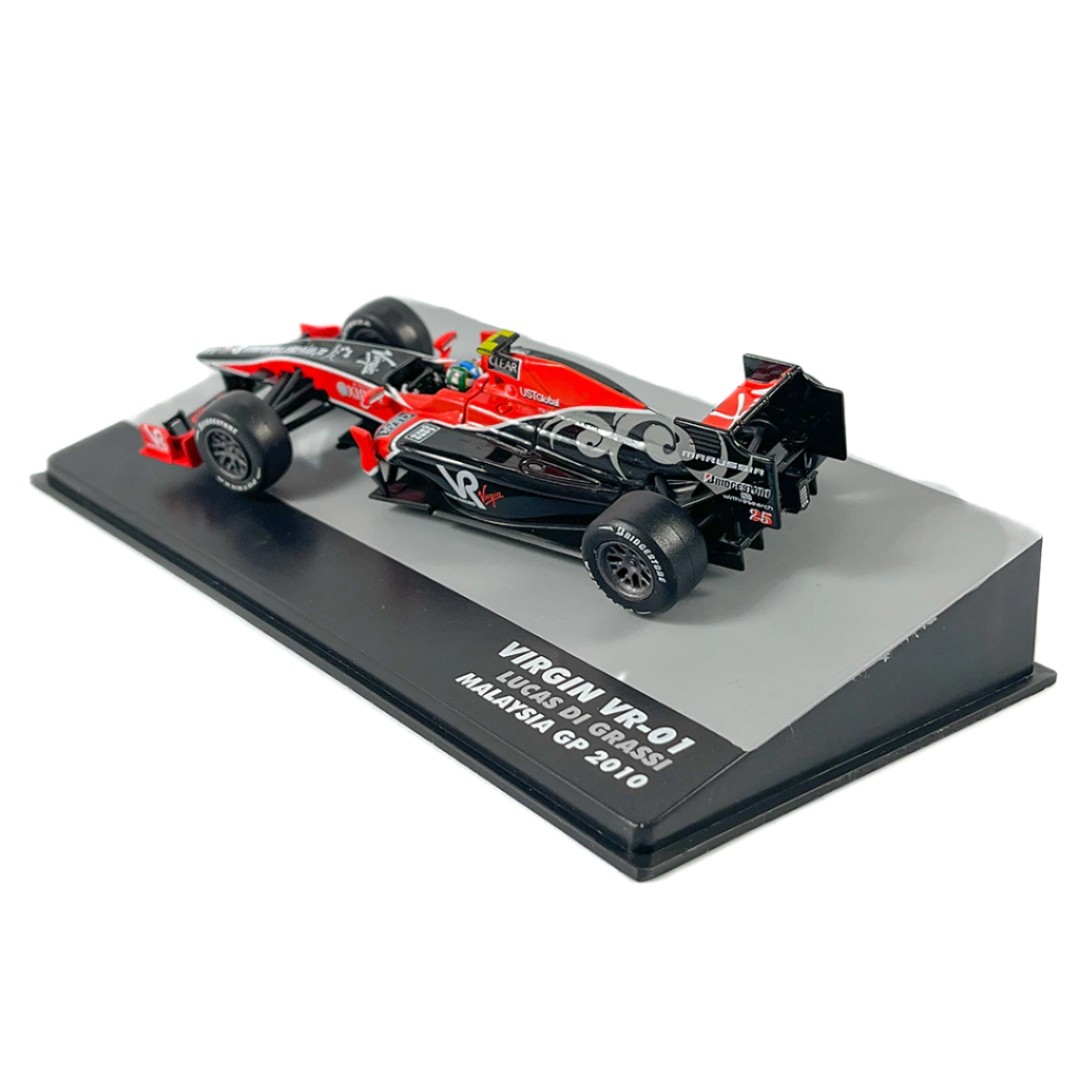 Miniatura Formula 1 Lucas di Grassi Virgin VR-01 - 1/43 - AutoMOTIVO Store