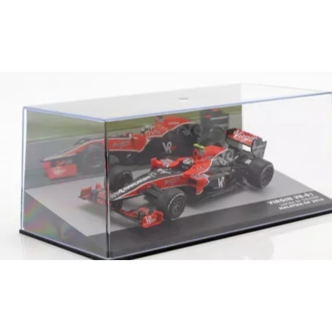 Miniatura Formula 1 Lucas di Grassi Virgin VR-01 - 1/43 - AutoMOTIVO Store