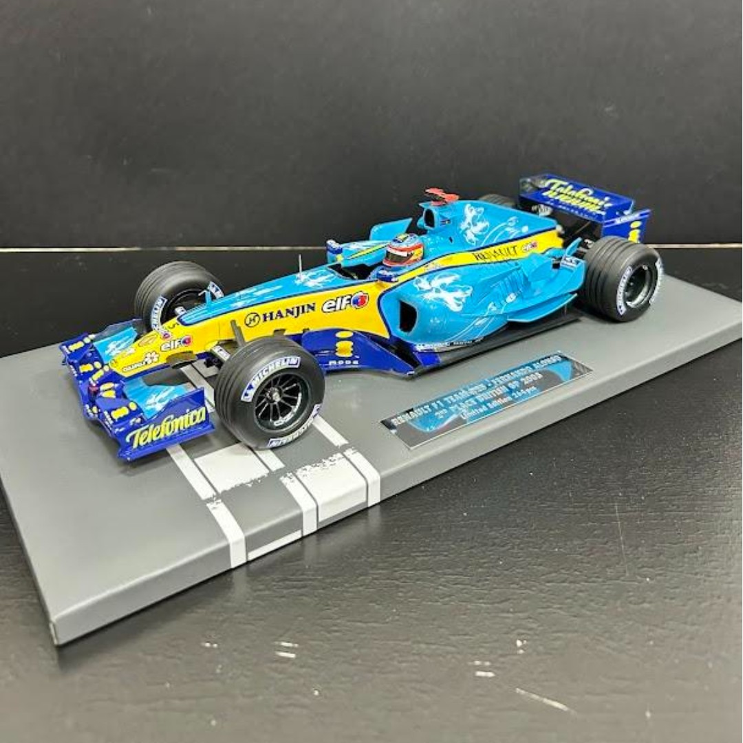 Miniatura Formula 1 Alonso Renault R25 British GP 2005 1/18 ...