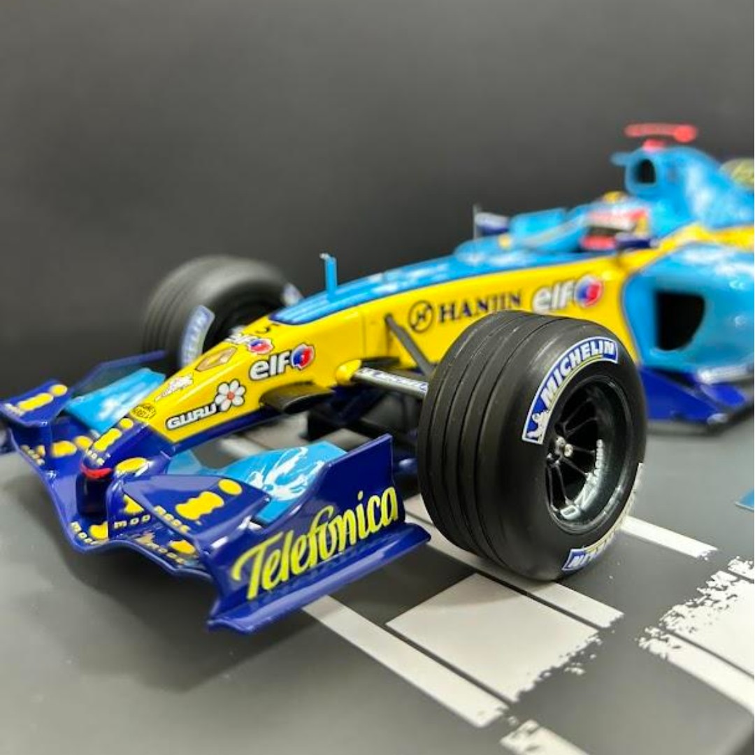 Miniatura Formula 1 Alonso Renault R25 British GP 2005 1/18 ...