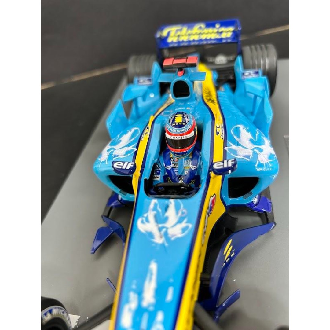 Miniatura Formula 1 Alonso Renault R25 British GP 2005 1/18 ...