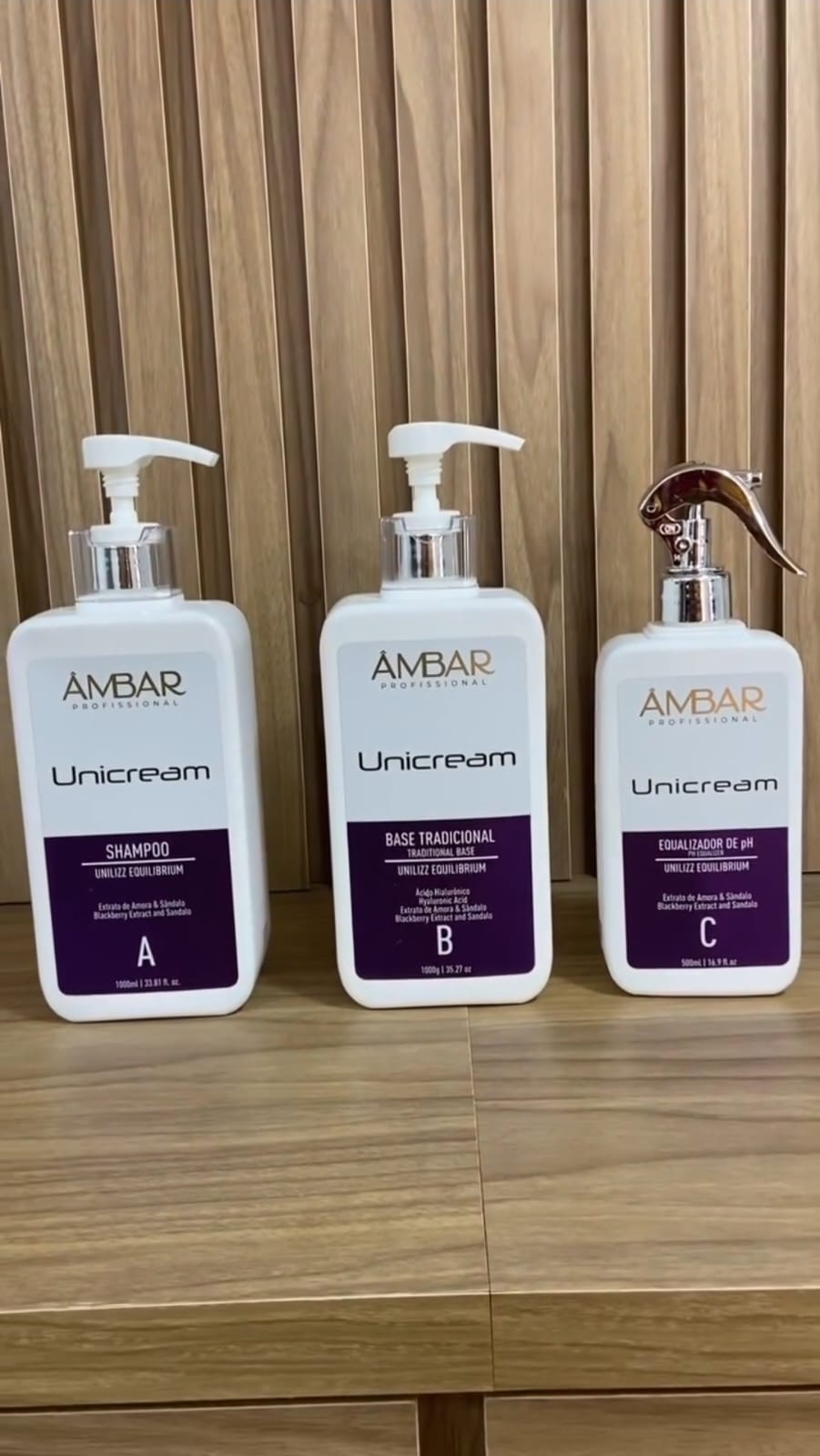 Unicream Âmbar Profissional - Victoria Soul Hair