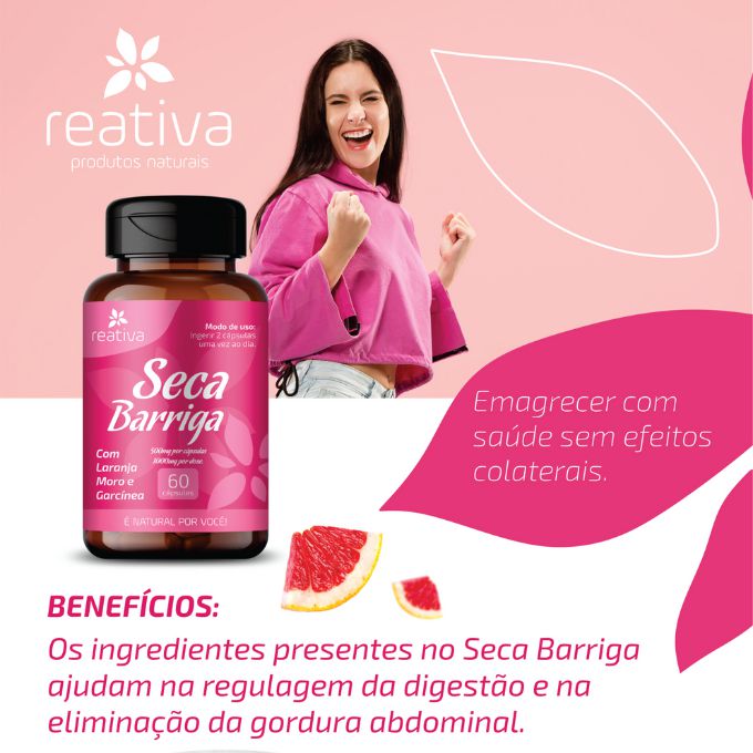 Seca Barriga Suplemento 100% natural e de alta performace Premium ...