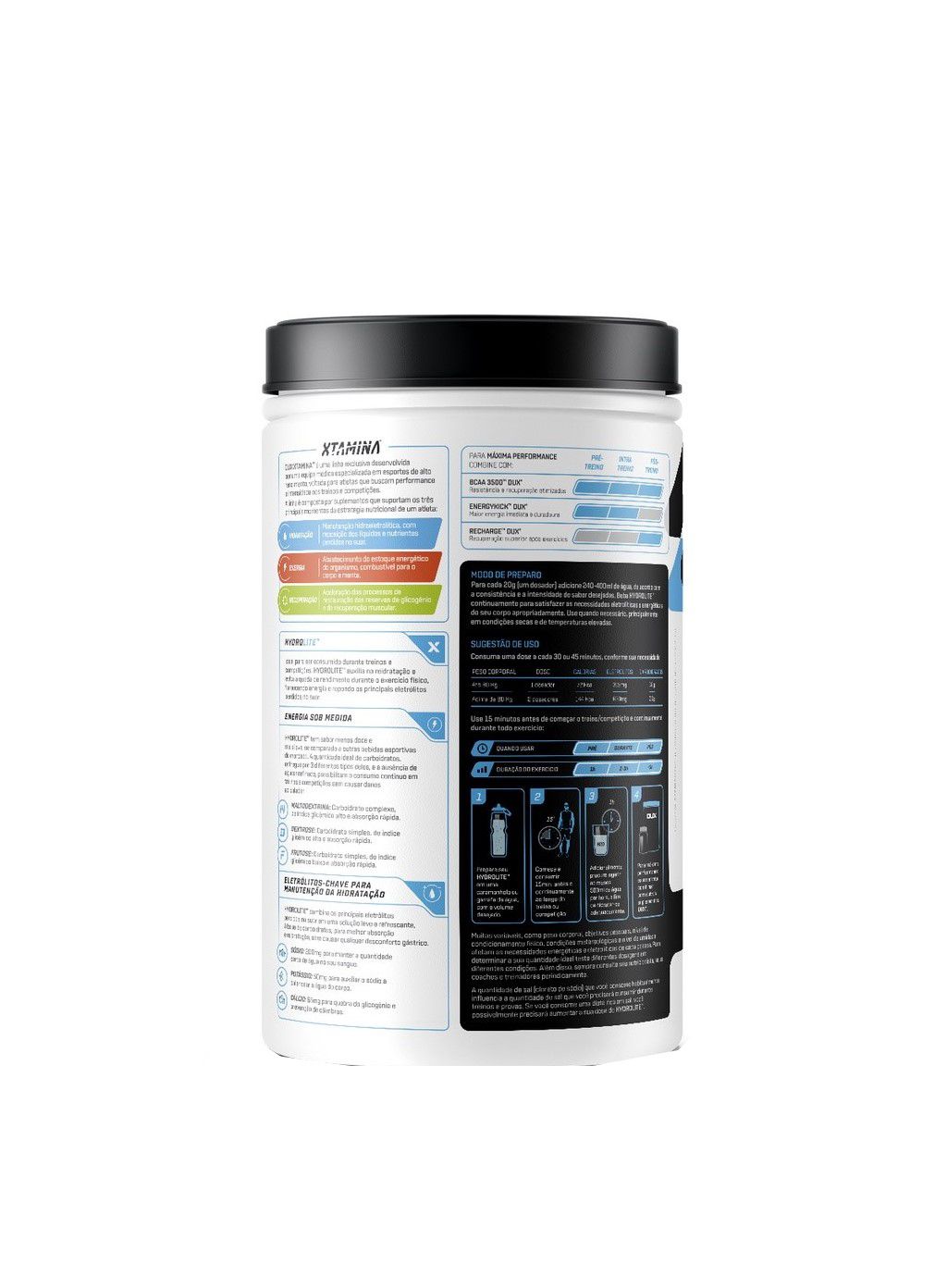 Hydrolite Limão 1kg Repositor Pos treino - Dux Nutrition - Taurene ...