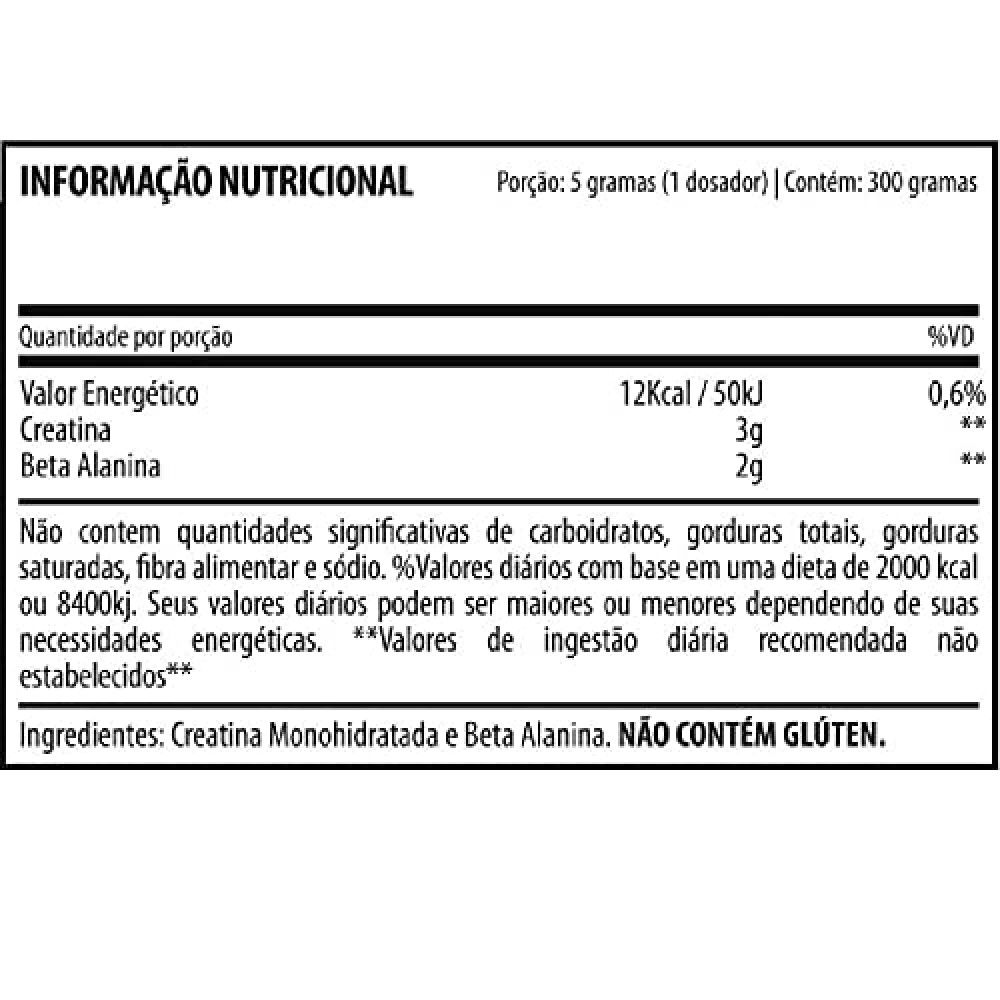 Creatina + Beta Alanina Reanimator 400g - Demons Lab - Taurene Suplementos