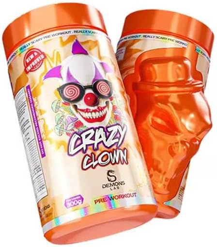Pre Treino Clown Crazy Halloween Orange 300g - Demons Lab - Taurene ...