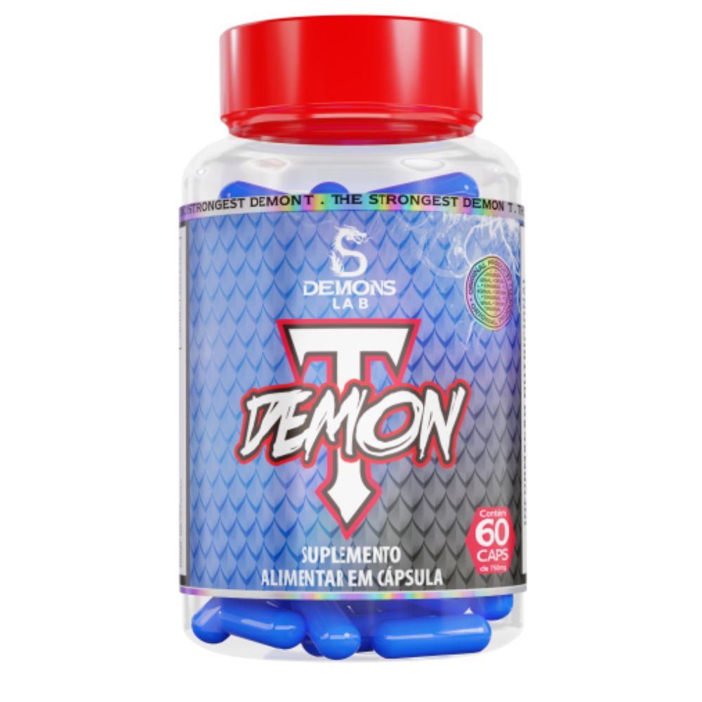 Testrol Demon T Testofen 60 Caps 450mg - Demons Lab - Taurene Suplementos