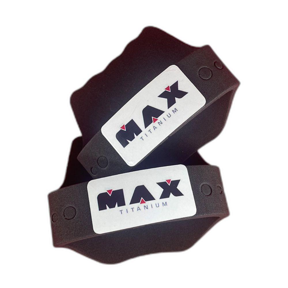 Luva Academia Treino Musculação Branco - Max Titanium - Taurene Suplementos