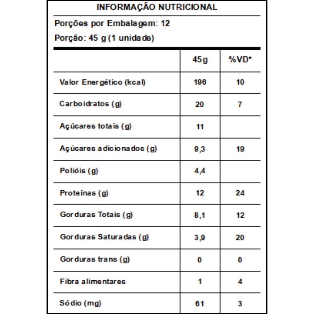 Barra Proteina Crisp Bar Ovomaltine 12Un - Integral Medica - Taurene Suplementos