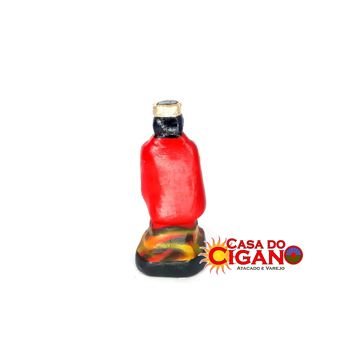 Imagem - Exu Rei das 7 Encruzilhadas - 10cm - Gesso - Casa do Cigano ...