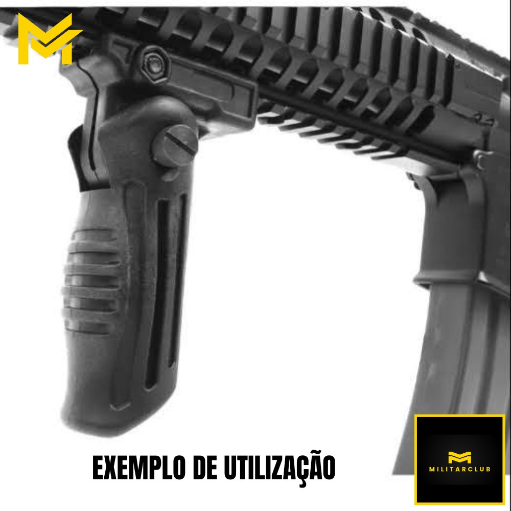 Front Hand Grip Retrátil - Loja de airsoft - equipamentos | Militar Club